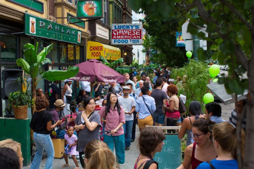 The Baltimore Avenue Dollar Stroll