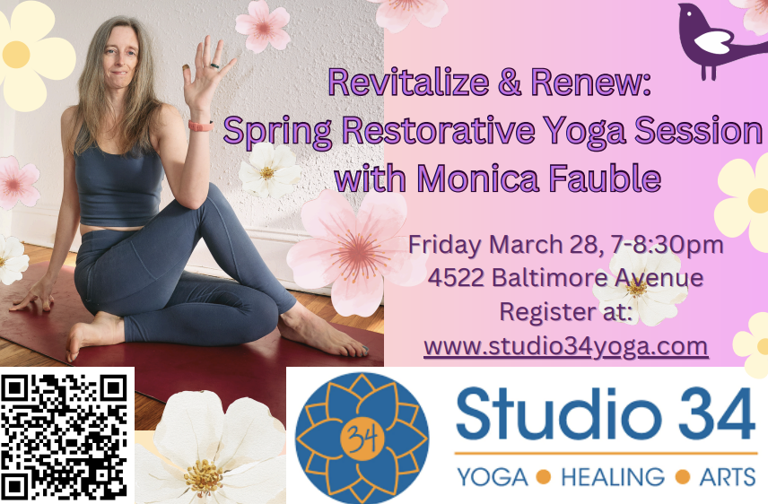 Revitalize & Renew: Spring Restorative Yoga Session - University City ...